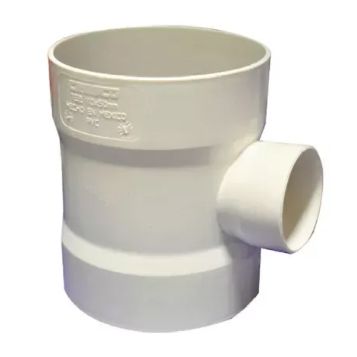 TEE PVC SAN. 4X2 SENC. P/CEM | Blanquita