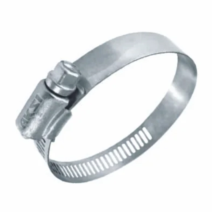 102223 – ABRAZADERA INOX. 130-152 MM 5 PZ AKSI | Blanquita