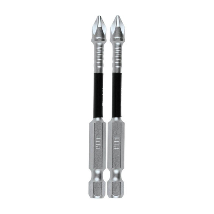 E-01133 PUNTA IMPACTO PHILLIPS PH1 X 3″ MAKITA 2PZAS | Blanquita